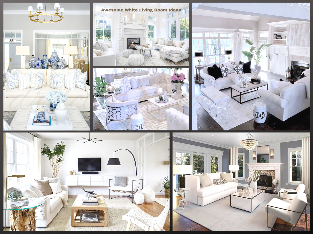 Awesome White Living Room Ideas - drdclassichome.com