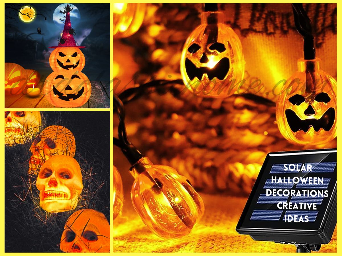 Solar Halloween Decorations - Creative Ideas - drdclassichome.com